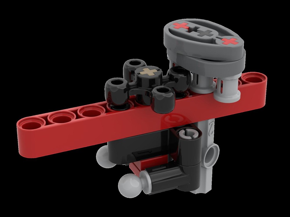 LEGO MOC Knob Gear Stepper by 2in1 | Rebrickable - Build with LEGO