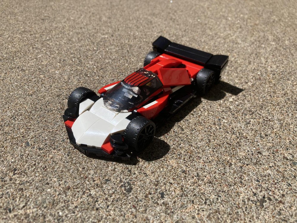 LEGO MOC Porsche Futuristic F1 by BrickAddiction | Rebrickable - Build ...