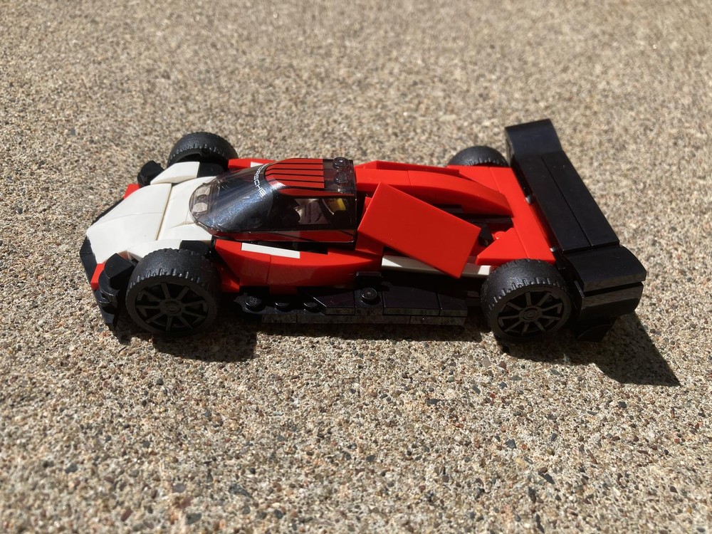 LEGO MOC Porsche Futuristic F1 by BrickAddiction | Rebrickable - Build ...