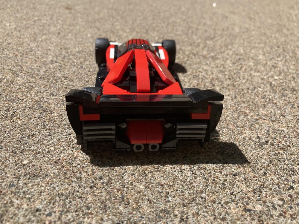 LEGO MOC Porsche Futuristic F1 by BrickAddiction | Rebrickable - Build ...