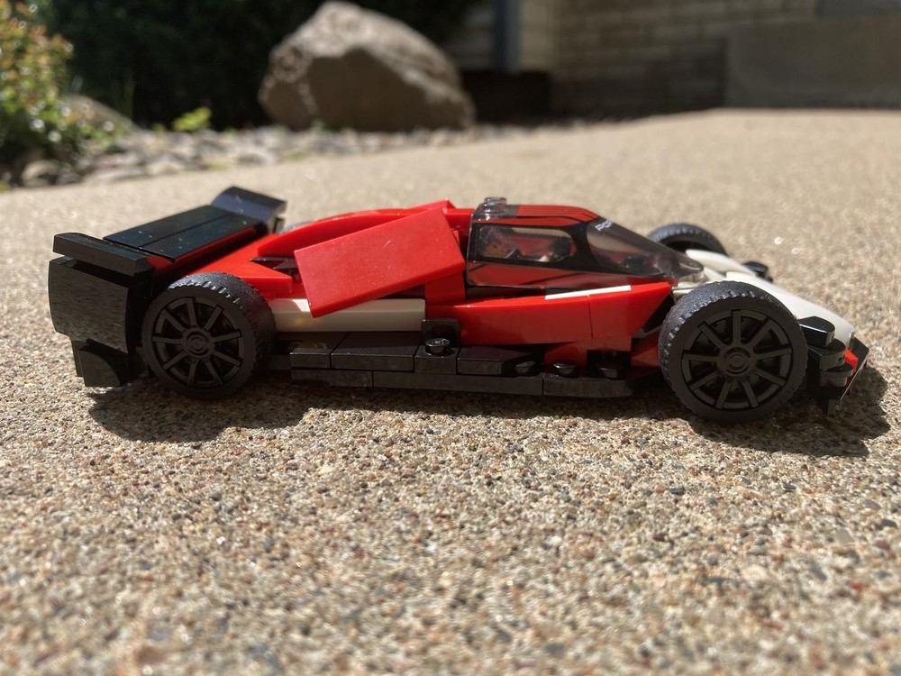 LEGO MOC Porsche Futuristic F1 by BrickAddiction | Rebrickable - Build ...