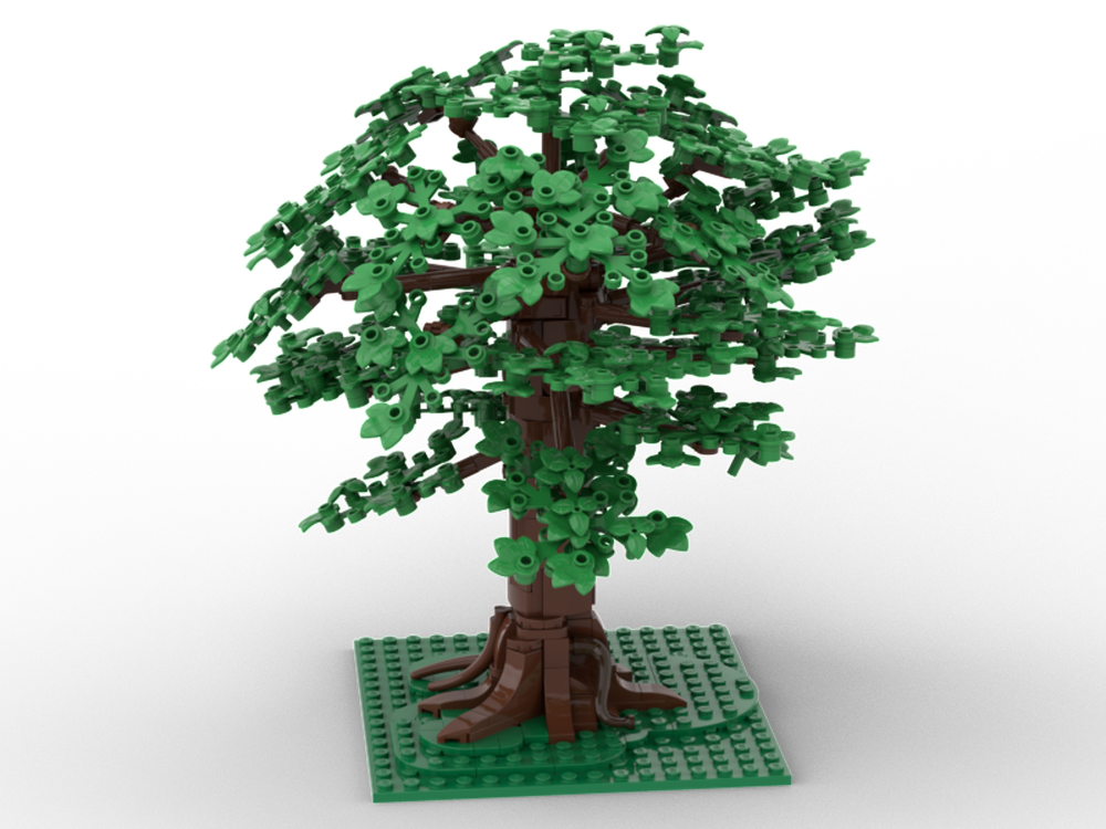 LEGO MOC Large Tree by Sir BuildsALot | Rebrickable - Build with LEGO