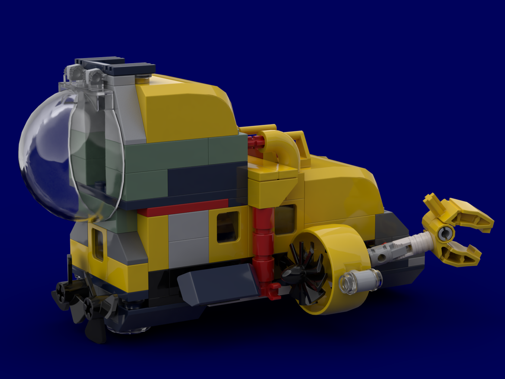 Lego Moc 60264 Discovery Sub By Stoeptegel Rebrickable Build With