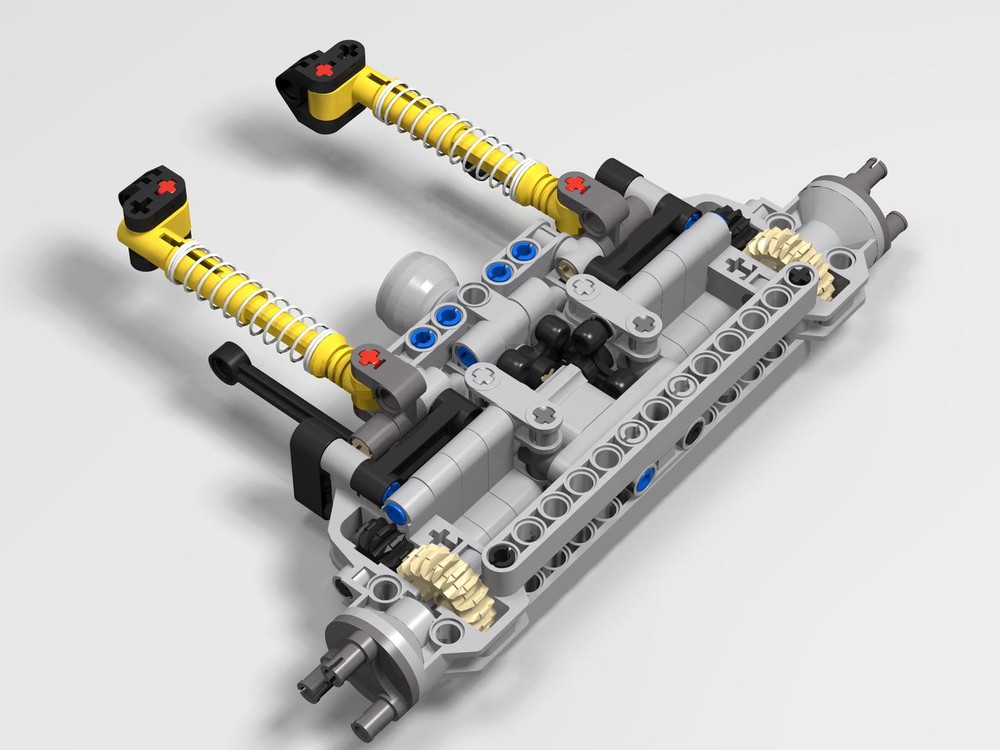 LEGO MOC Rear Axle Replacement for Agrof Ultra 4 Crawler Buggy by ...