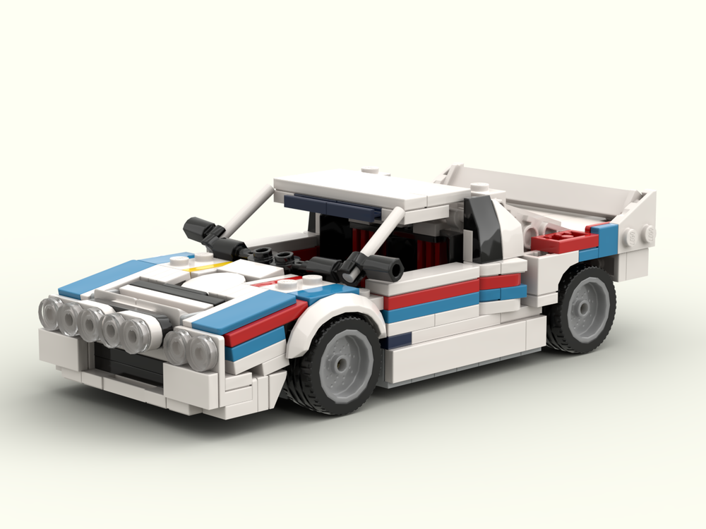 LEGO MOC Lancia Rallye 037 by StigMocs | Rebrickable - Build with LEGO