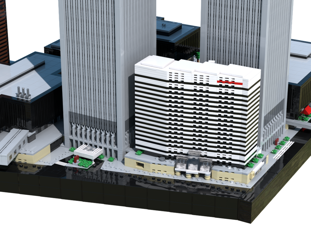 Lego Moc The World Trade Center 1625 By Sebriicks Rebrickable