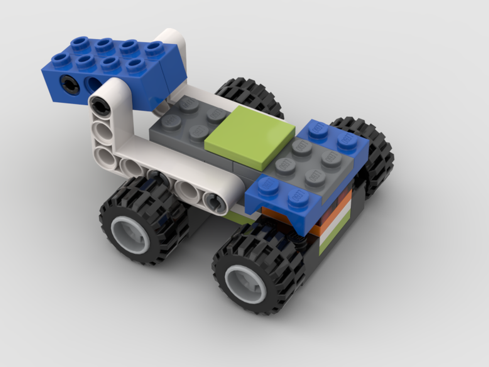 LEGO MOC-156124 Car and Mow Trailer by That Lego Dude | Rebrickable ...
