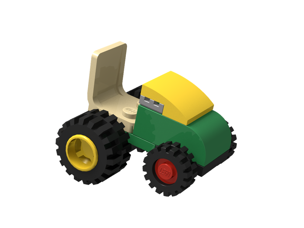 LEGO MOC Mini Tractor 01 by Palevin | Rebrickable - Build with LEGO