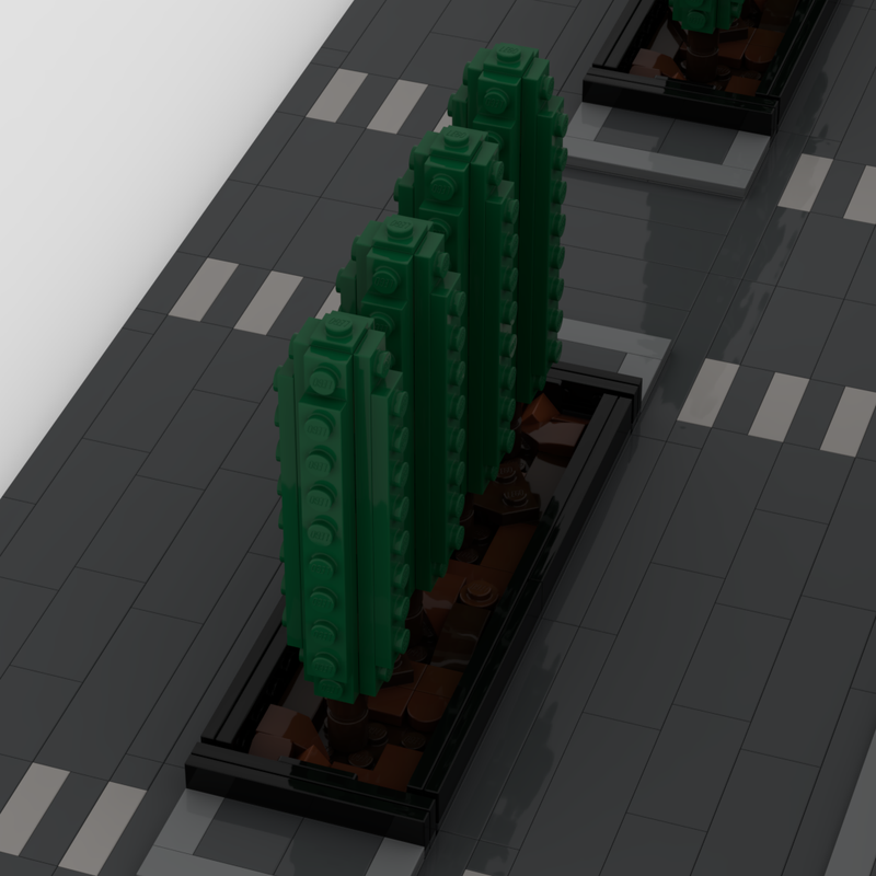 LEGO MOC MILS Road (32x24) by Safisab | Rebrickable - Build with LEGO
