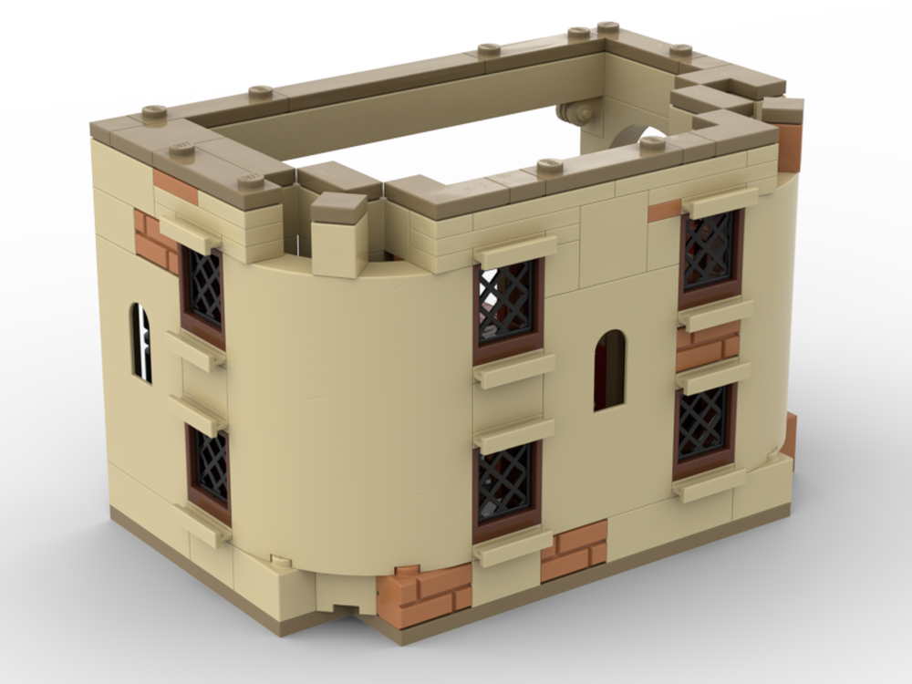 Lego Moc Hp Modular Red Common Room Great Tower 24 By Gobsmack