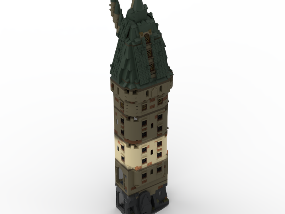 Lego Moc Hp Modular Red Common Room Great Tower 24 By Gobsmack