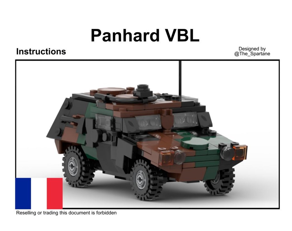 Lego Moc Panhard Vbl By Spartane Rebrickable Build With Lego