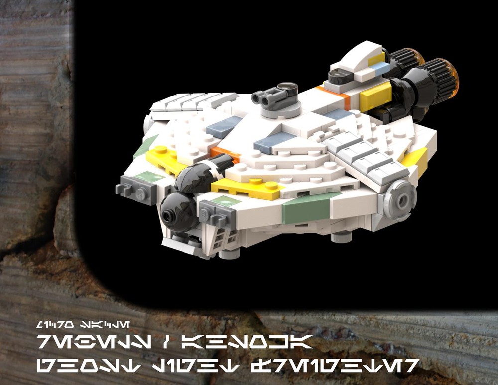 LEGO MOC The Ghost (from Rebels / Ahsoka) - Micro Scale by Building The ...