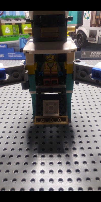 LEGO MOC-156171 Lego Mechs: Garbage Truck Claw Mech with Droid Fighter ...