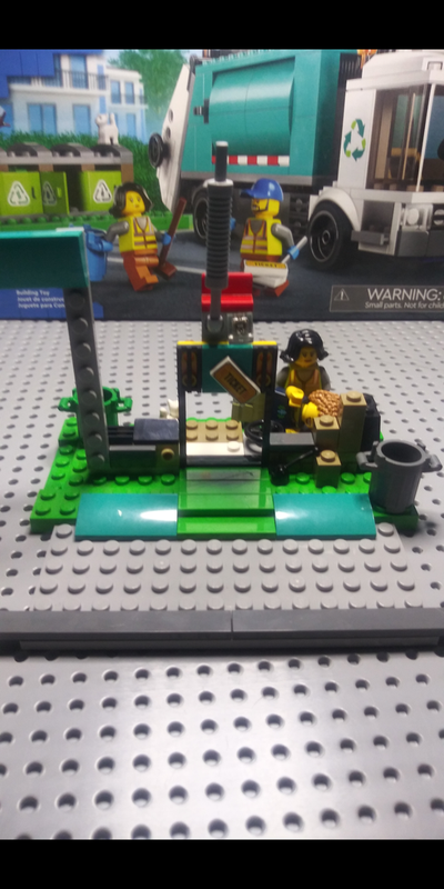 LEGO MOC Lego Mechs: Garbage Truck Claw Mech with Droid Fighter by ...