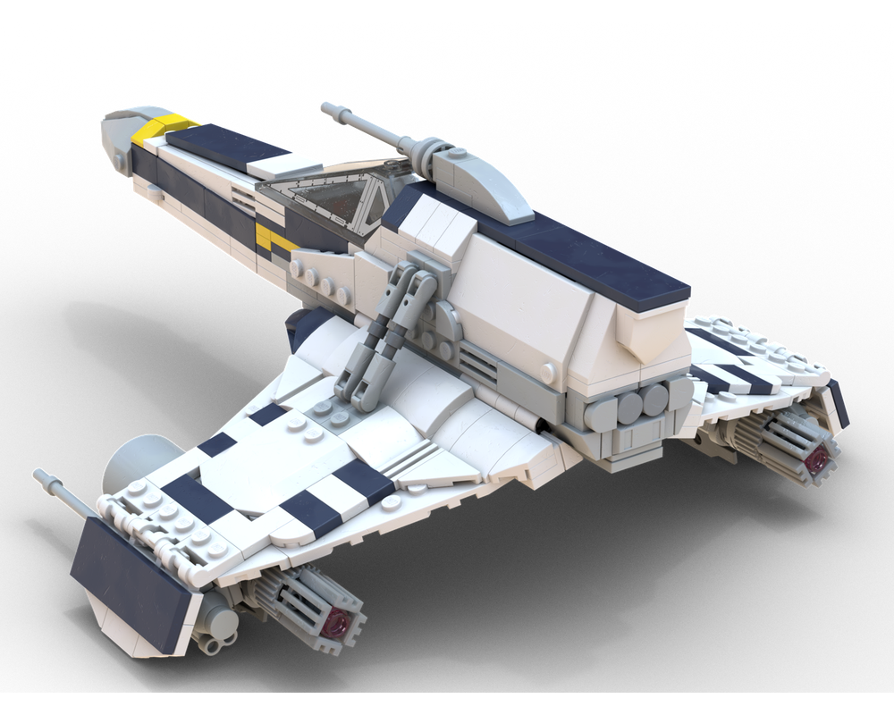Lego Moc E Wing Escort Starfighter Play Edition By Comradekatya