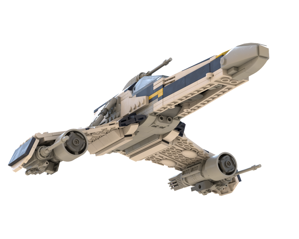 Lego Moc E Wing Escort Starfighter Play Edition By Comradekatya