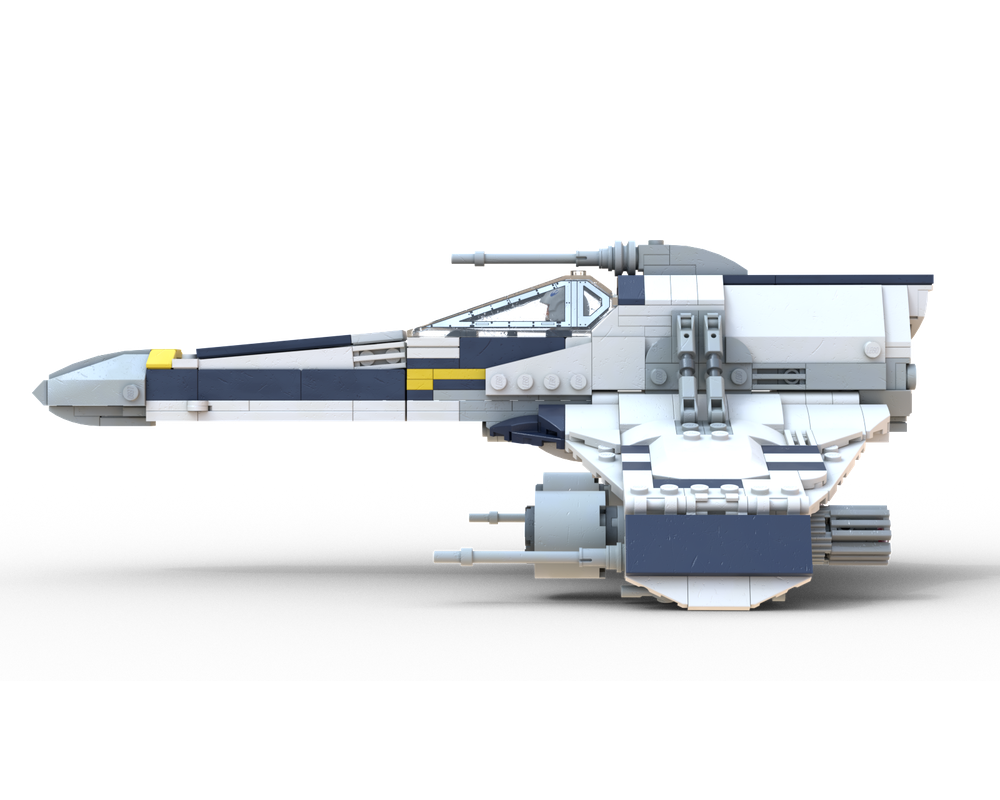 Lego Moc E Wing Escort Starfighter Play Edition By Comradekatya