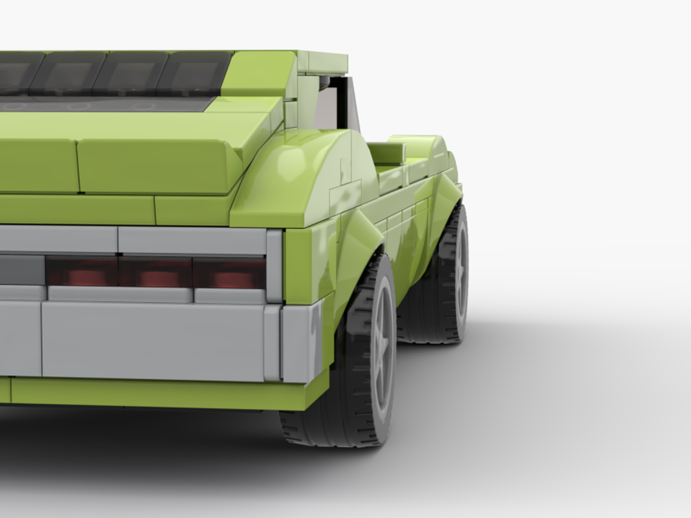 Lego Moc 1971 Amc Javelin Sst By Kinetickit Rebrickable Build With Lego