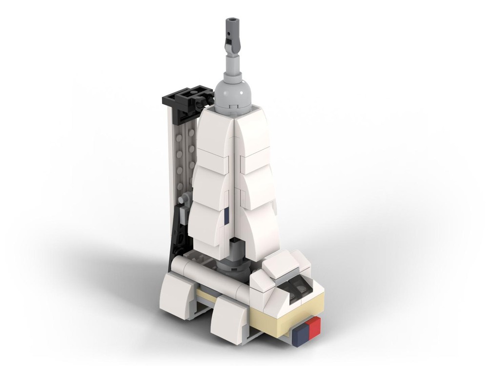 LEGO MOC 31134 Rocket with crawler launchpad by goosebogey ...