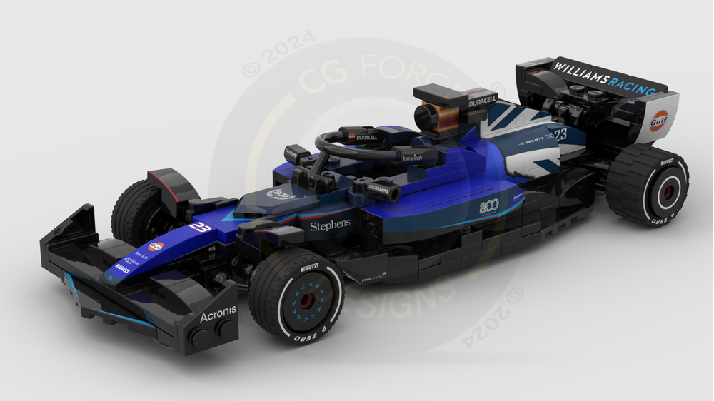 LEGO MOC F1 Williams FW-45 - Silverstone by CGForceDesigns ...