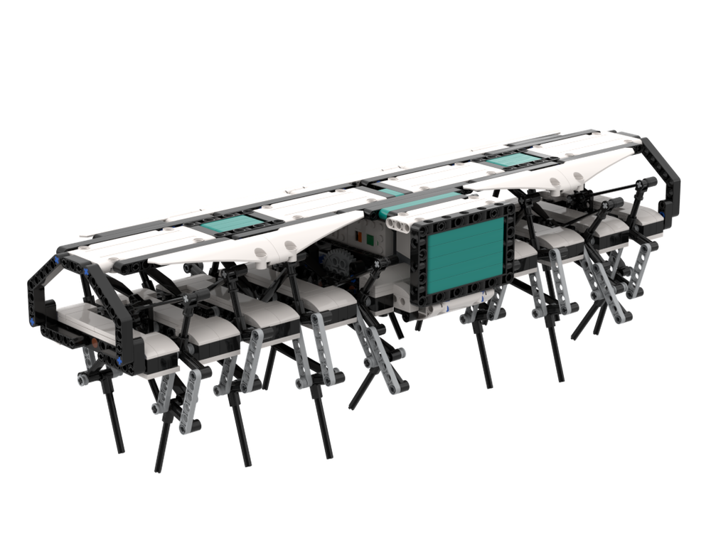 LEGO MOC Strandbeest walker by jemunoz0 | Rebrickable - Build with LEGO