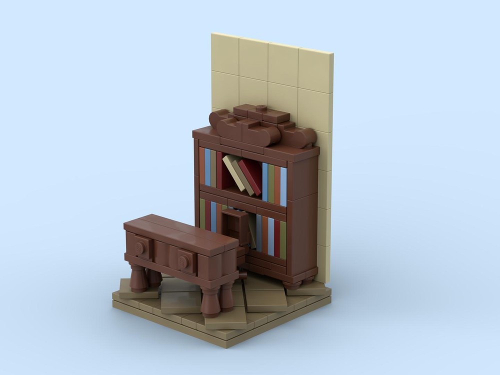 LEGO MOC Librarian by Halhi141 | Rebrickable - Build with LEGO