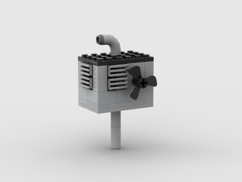 LEGO MOC Aircondition outdoor with pipes by xonix80x86 | Rebrickable ...