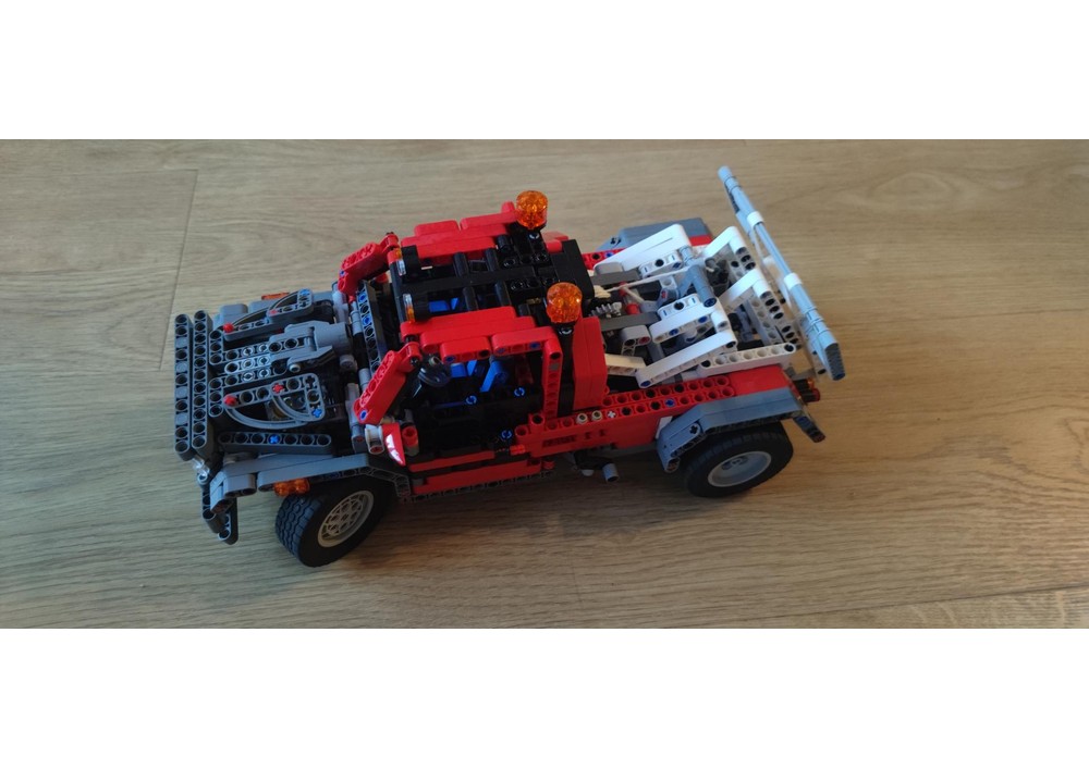 Lego Moc Pick Up Tow Truck By Madestout Rebrickable Build With Lego