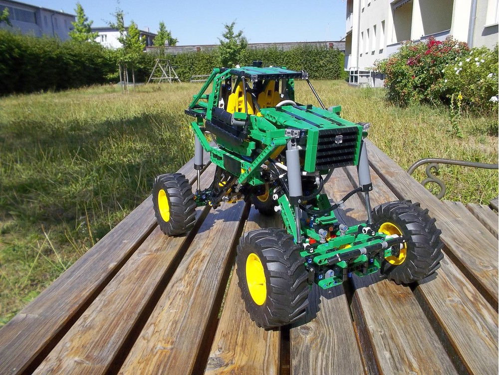 Lego Moc Extreme Rock Crawler By Technicbasics Rebrickable Build