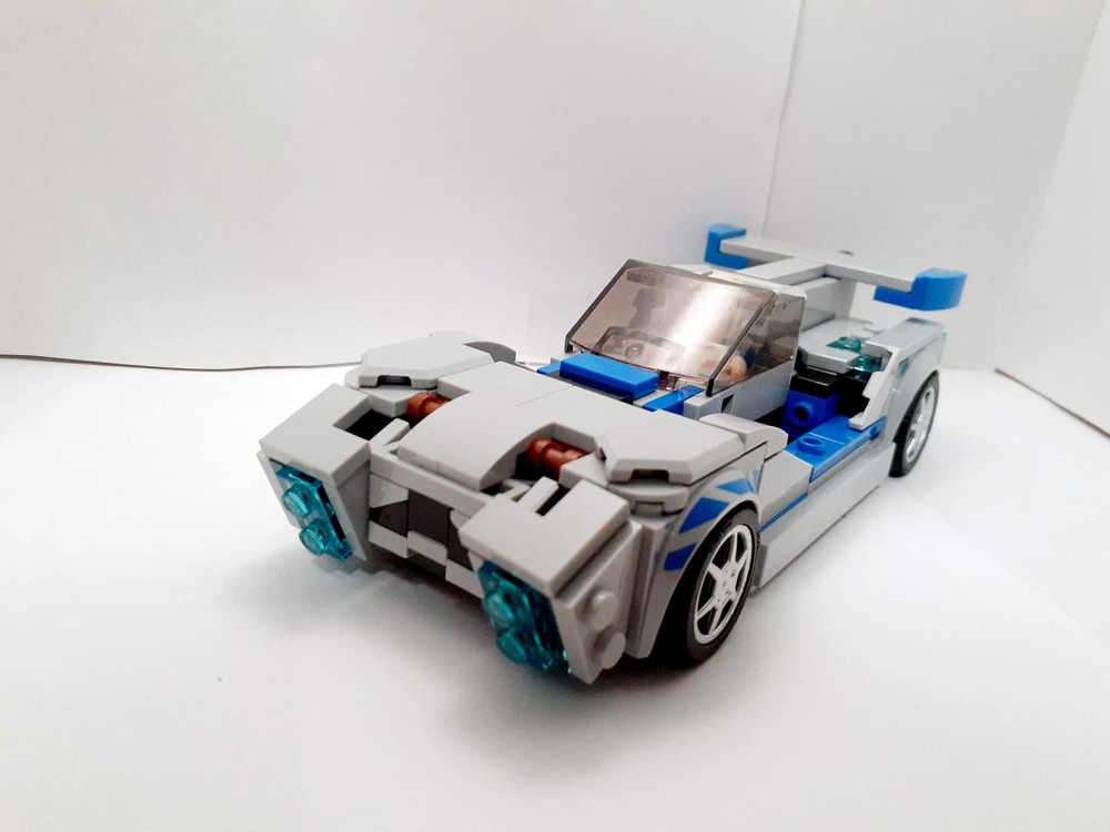 LEGO MOC Cyber Roadster by qbcrunch | Rebrickable - Build with LEGO