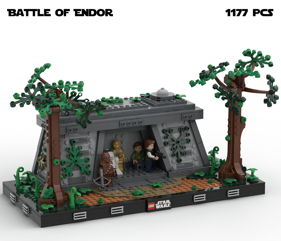 LEGO MOC Imperial Bunker Diorama (Battle of Endor) by ...