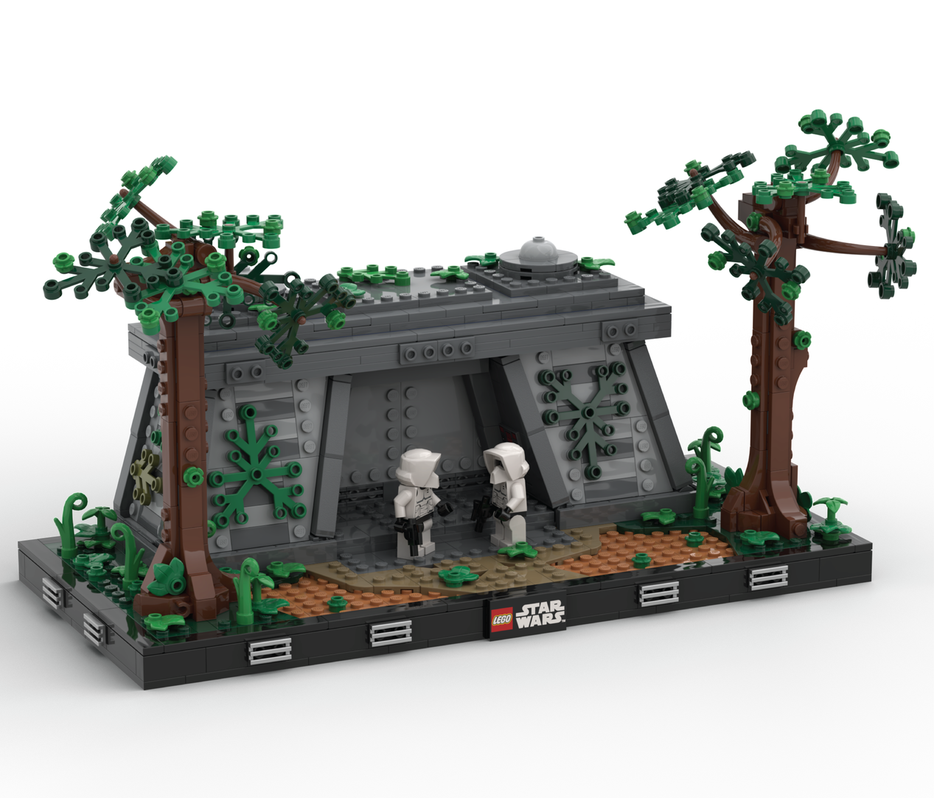 LEGO MOC Imperial Bunker Diorama (Battle of Endor) by ...