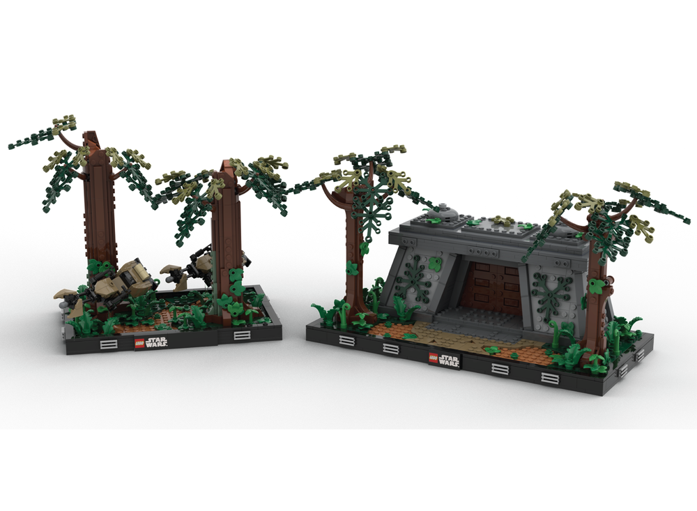 LEGO MOC Imperial Bunker Diorama (Battle of Endor) by ...