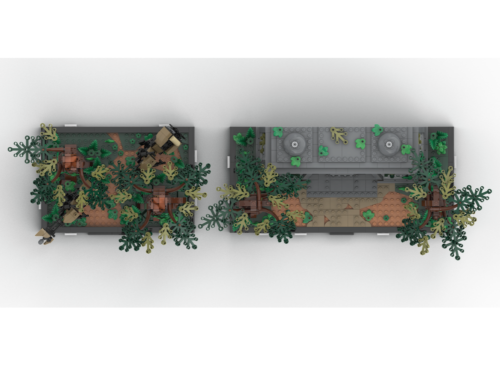 LEGO MOC Imperial Bunker Diorama (Battle of Endor) by ...