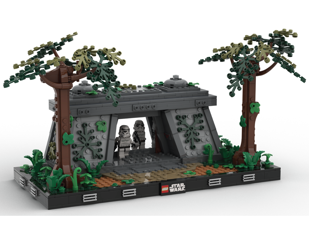 LEGO MOC Imperial Bunker Diorama (Battle of Endor) by ...