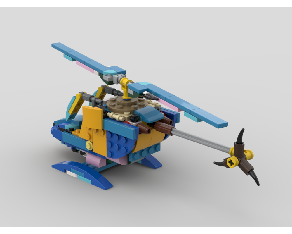 LEGO MOC 31136 - Helicopter by KlintIsztvud | Rebrickable - Build with LEGO