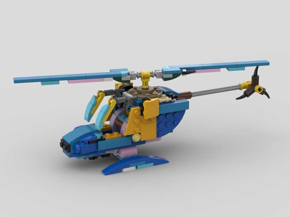 Lego Moc 31136 Helicopter By Klintisztvud Rebrickable Build With Lego