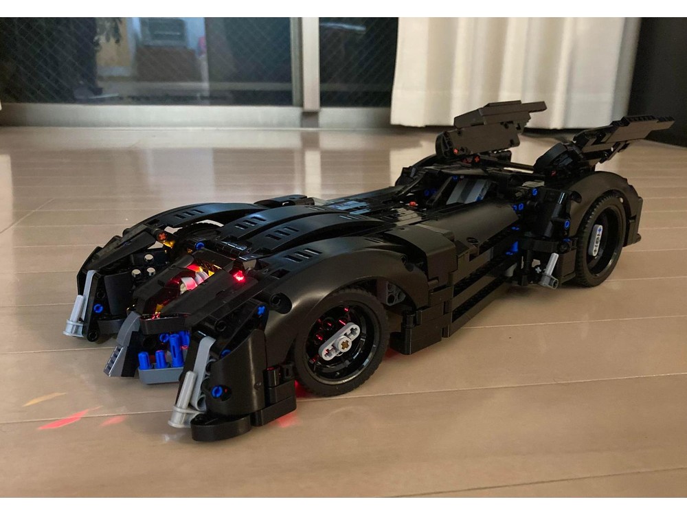 LEGO MOC B & R 1997 Batmobile by CreationCaravan (Brad Barber ...