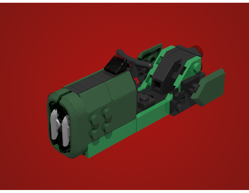 LEGO MOC Riddler's Hover Bike by KennoMonkey | Rebrickable - Build with ...