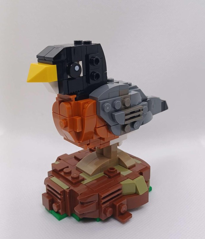 LEGO MOC American Robin by Penguins and plastic | Rebrickable - Build ...
