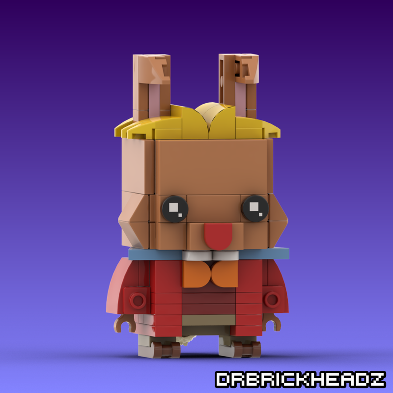 LEGO MOC March Hare (Alice in Wonderland) Brickheadz by DrBrickheadz ...