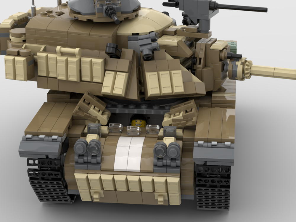 LEGO MOC M60A3 Patton Magach by etphhm | Rebrickable - Build with LEGO