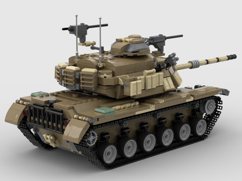 LEGO MOC M60A3 Patton Magach by etphhm | Rebrickable - Build with LEGO