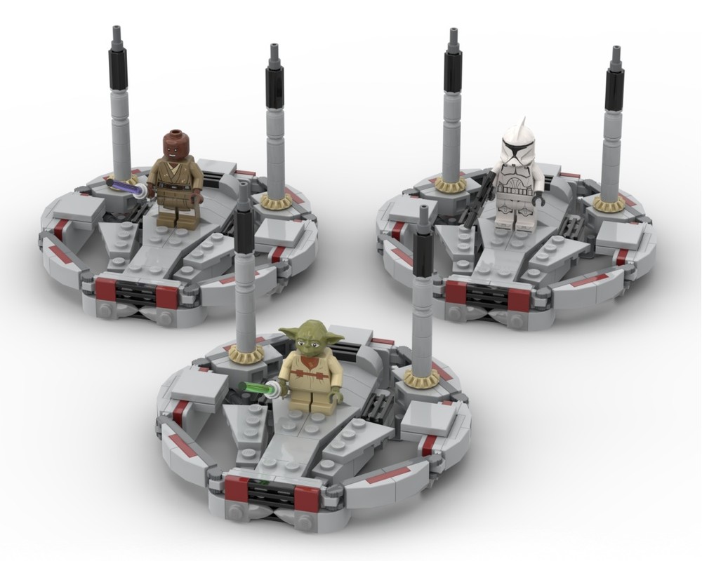 LEGO MOC Minifigure Display Podium - 501st Battle Pack Alt Build 75345 ...