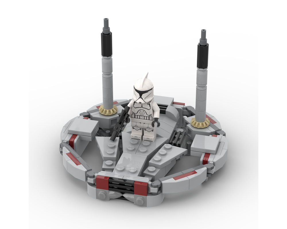 LEGO MOC Minifigure Display Podium - 501st Battle Pack Alt Build 75345 ...