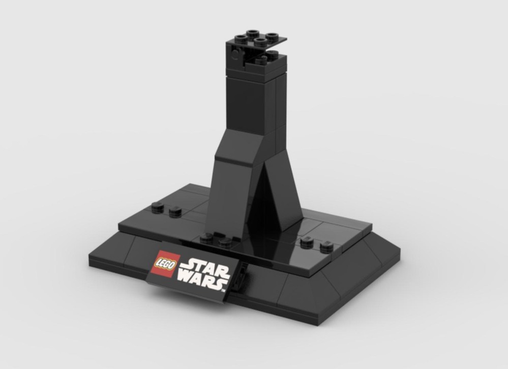 LEGO MOC Stand for A-Wing and Minifigs (Set 75003) or other SW ...