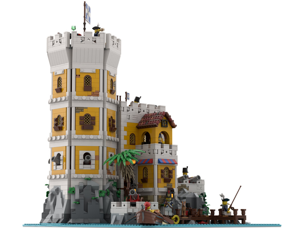 LEGO MOC Sierra Madre Fortress (Pirates World #6) by Legat_Of_Legion ...