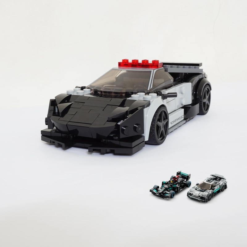 LEGO MOC 76909 Huracan Police Car by KMPMOCS | Rebrickable - Build with ...