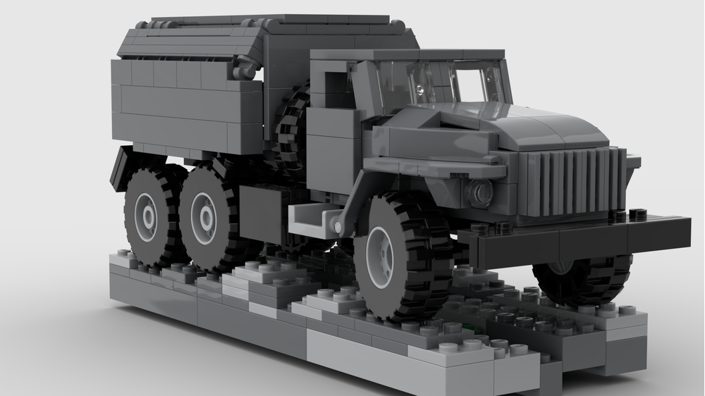 LEGO MOC Ural-4320 by Brickmig | Rebrickable - Build with LEGO